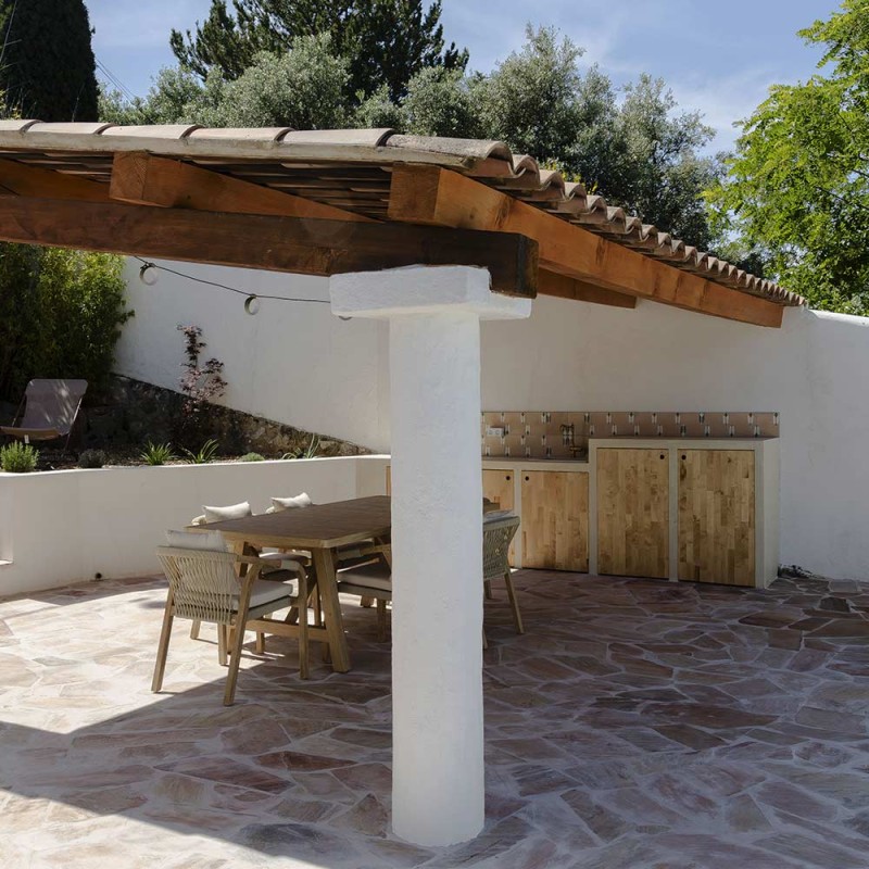 Carrelage Quartzite rose Opus | Pierre naturelle