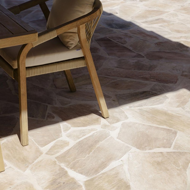 Carrelage Quartzite rose Opus | Pierre naturelle
