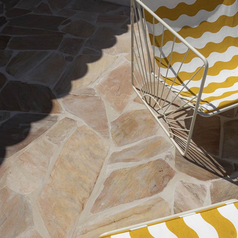 Carrelage Quartzite rose Opus | Pierre naturelle