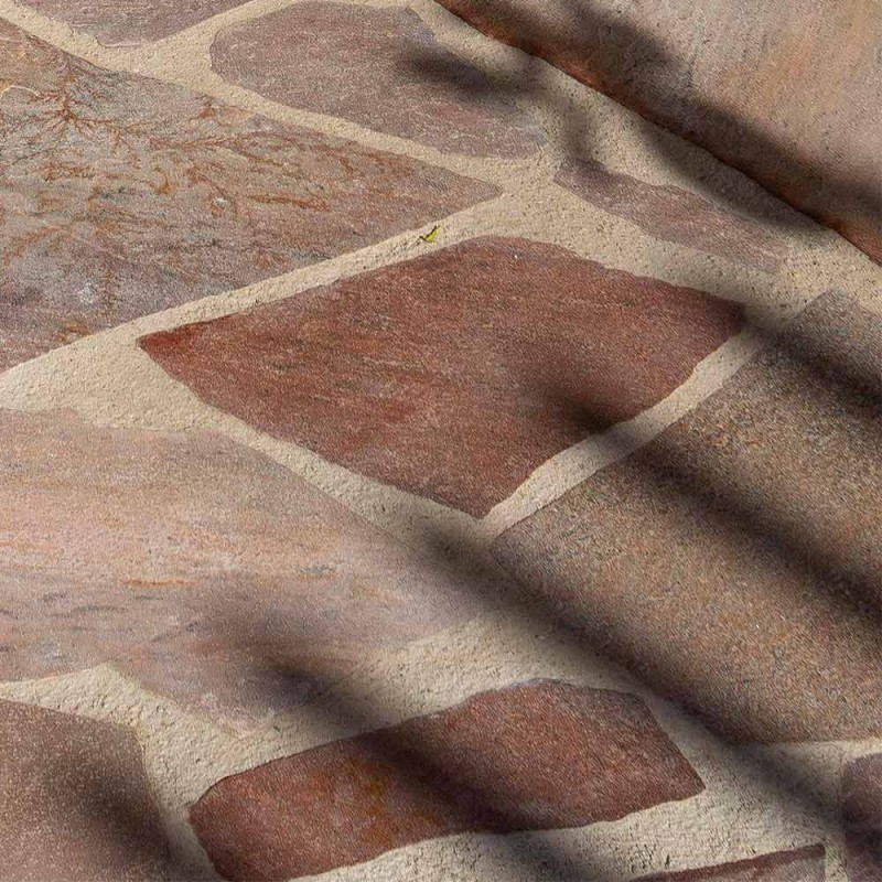 Carrelage Quartzite rose Opus | Pierre naturelle